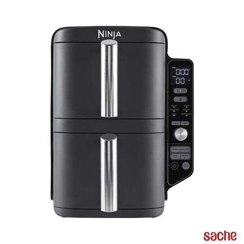 FRITEUSE NINJA AIR FRYER DOUBLE STACK 9.5L SL400EU - Sache maison et ... FRITEUSE NINJA AIR FRYER DOUBLE STACK 9.5L SL400EU - Sache maison et ...