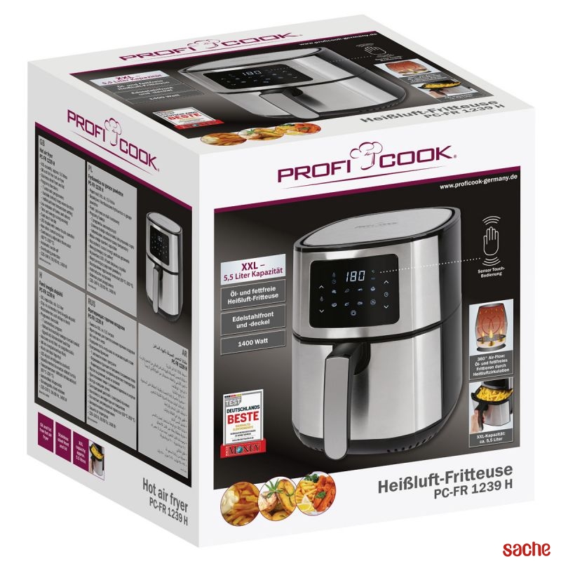 FRITEUSE PROFICOOK 1400W PC-FR1239H﻿ - Sache maison et déco vente en ...