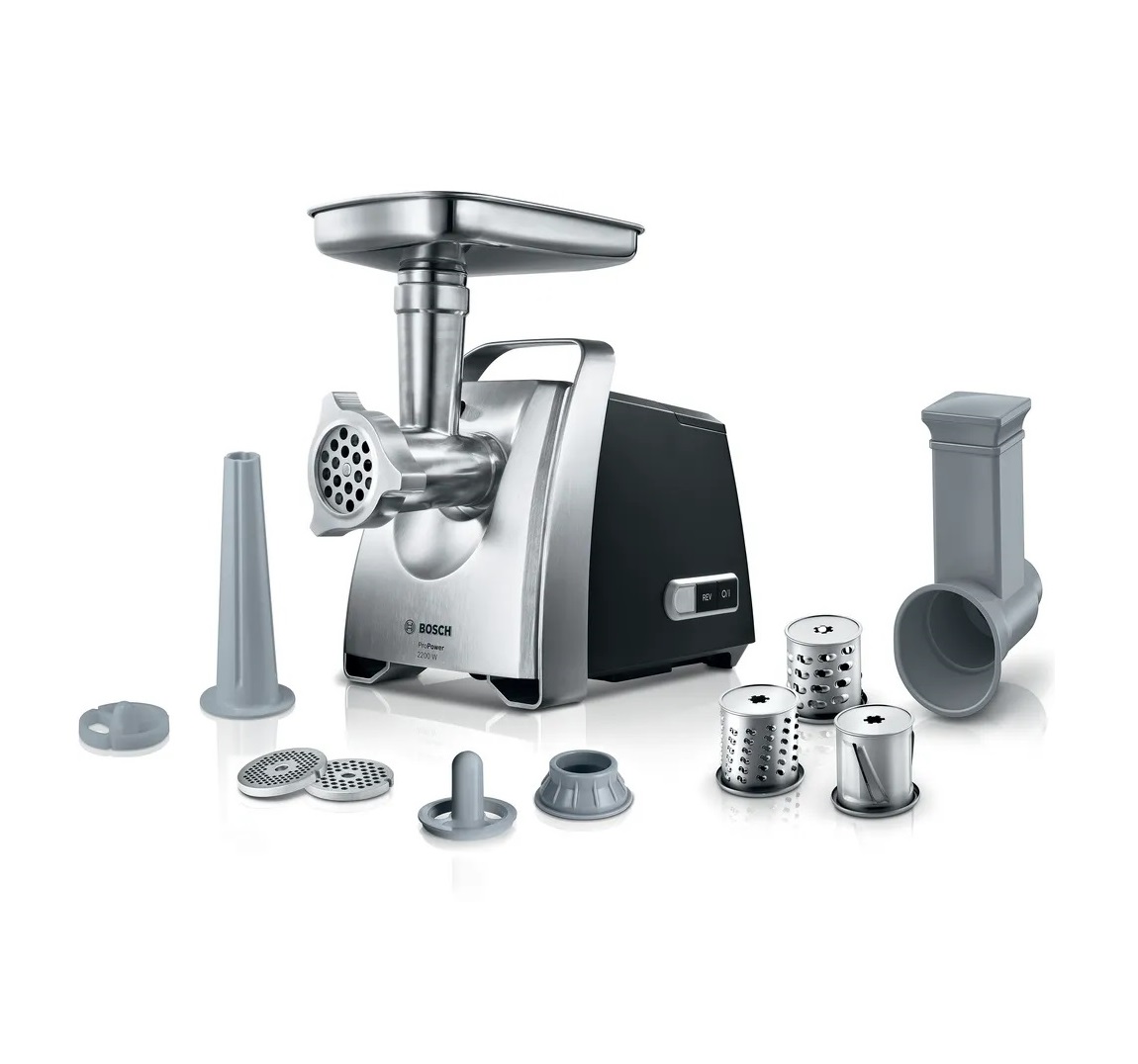 HACHE VIANDE BOSCH 2200W NOIR/INOX MFW68640﻿ - Sache maison et déco ...