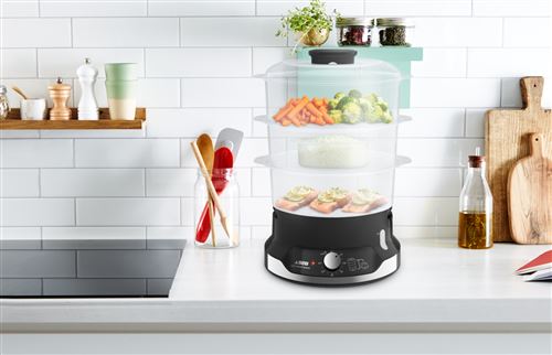 CUISSEUR A VAPEUR SEB 800W VC204800﻿ - Sache maison et déco vente en ...