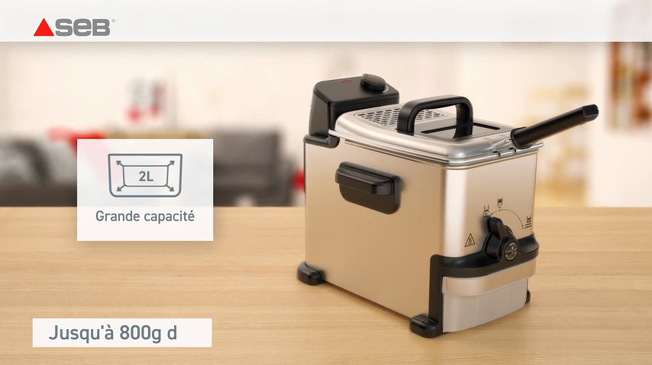 FRITEUSE SEB 800G 2L FR701602﻿ - Sache maison et déco vente en ligne ...
