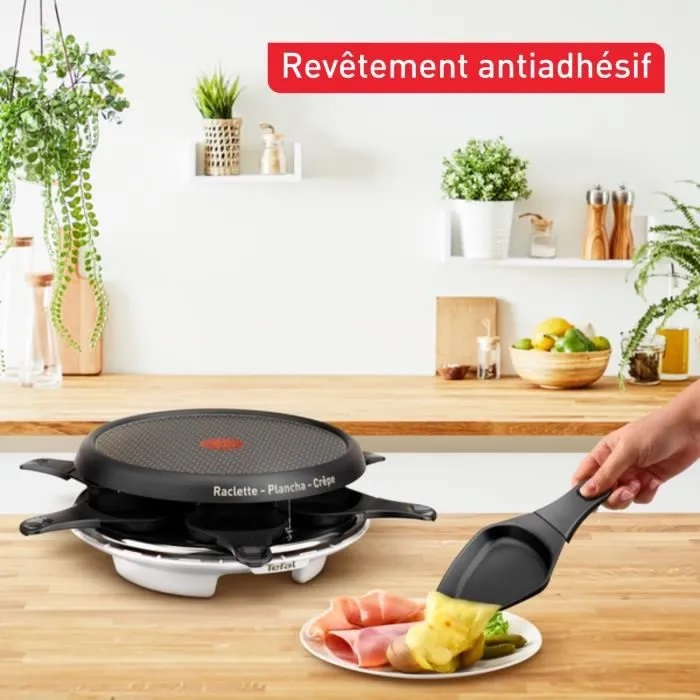 RACLETTE TEFAL 850W RE151110﻿ - Sache maison et déco vente en ligne ...
