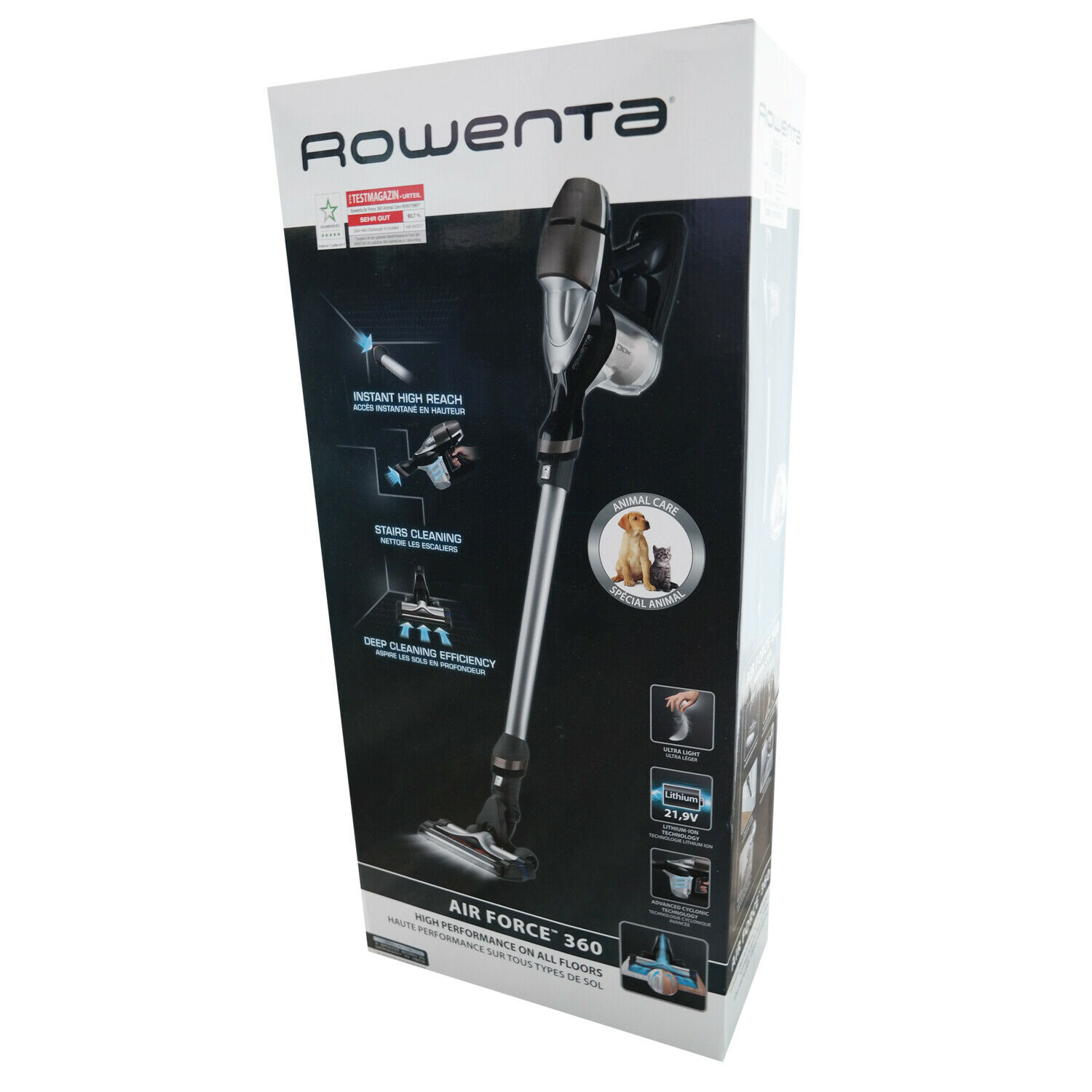 BALAI ASPIRATEUR ROWENTA air force 360* animal care RH9079W0﻿ - Sache ...