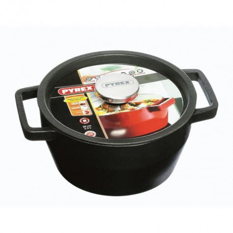 FAITOUT PYREX SLOWCOOK GRIS COCOTTE 24CM SC4AC24﻿ - Sache maison et ...