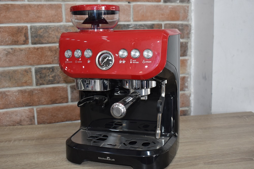 MACHINE A CAFE KITCHENLAB AV BROYEUR 2EN1 ROUGE KL-CG5005﻿ - Sache ...