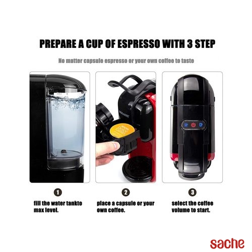 MACHINE A CAFE SONASHI 3AN1 SCM-4969﻿ - Sache maison et déco vente en ligne vaisselle ...