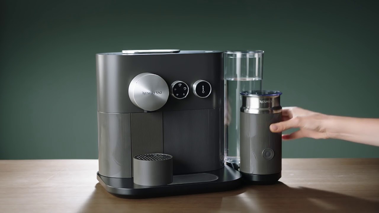 MACHINE A CAFE NESPRESSO EXPERT MILK ANTHRACITE D85-EU-GR-NE1﻿ - Sache ...