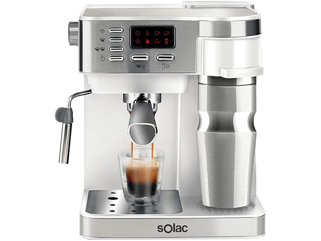 MACHINE A CAFÉ ESPRESSO SOLAC 20 BAR 850W INOX CE4497﻿ - Sache maison ...