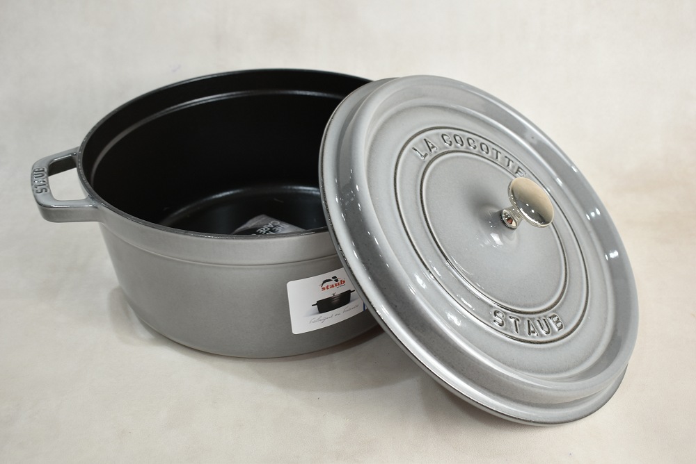 COCOTTE STAUB FONTE 26CM GRIS 40509-312﻿ - Sache maison et déco vente ...