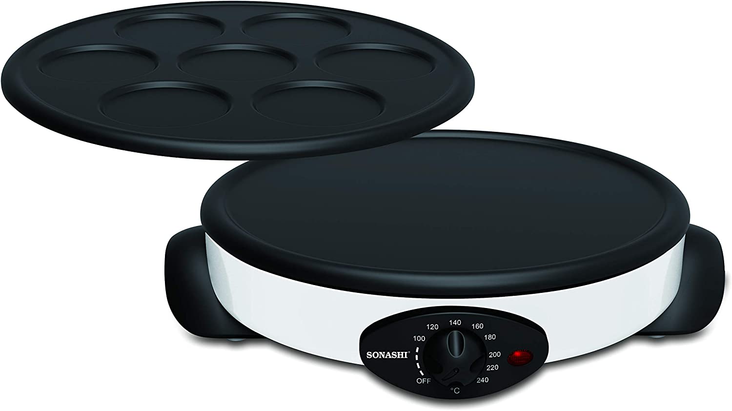 CREPIERE ET PANCAKE SONASHI 1500W SCRM-865﻿ - Sache maison et déco ...